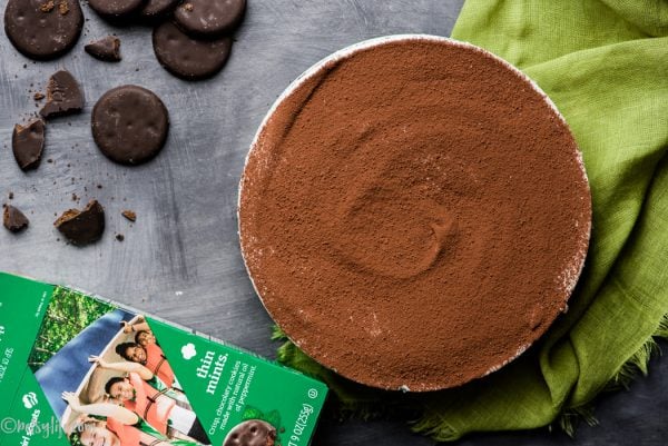 No Bake Thin Mint Pie - Betsylife