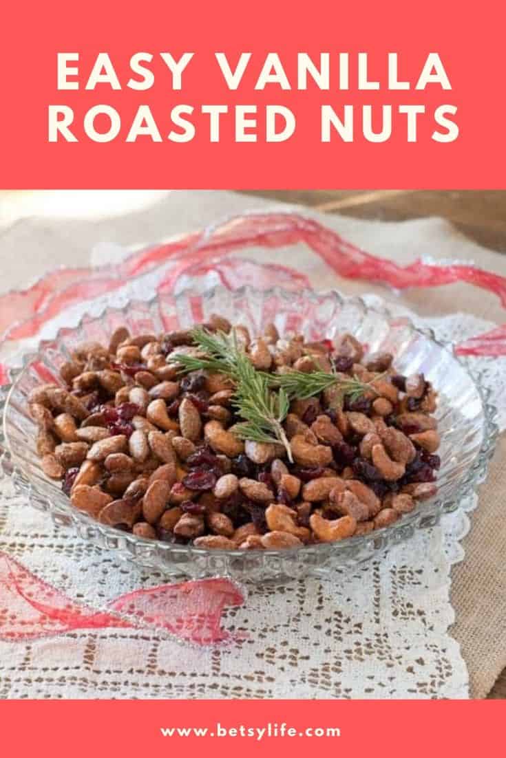 Vanilla Mixed Nuts with Cranberries - Betsylife