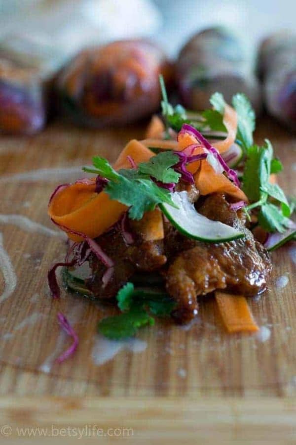 Easy Spring Roll Recipe - Betsylife